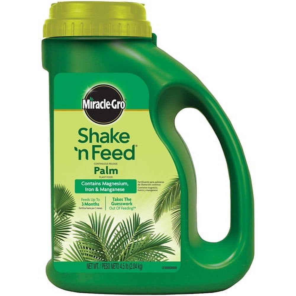 Miracle-Gro Shake 'n Feed Continuous Release Palm Plant Food, 4.5 lbs ...