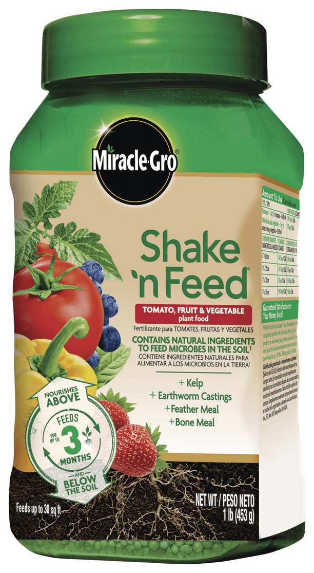 Miracle gro shake n feed store