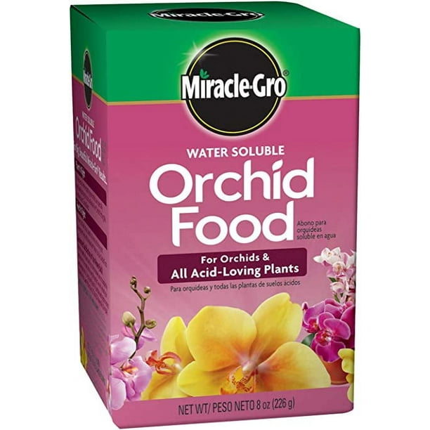 Miracle-Gro Water Soluble Orchid Food, 8 oz, 2 Pack - Walmart Business ...