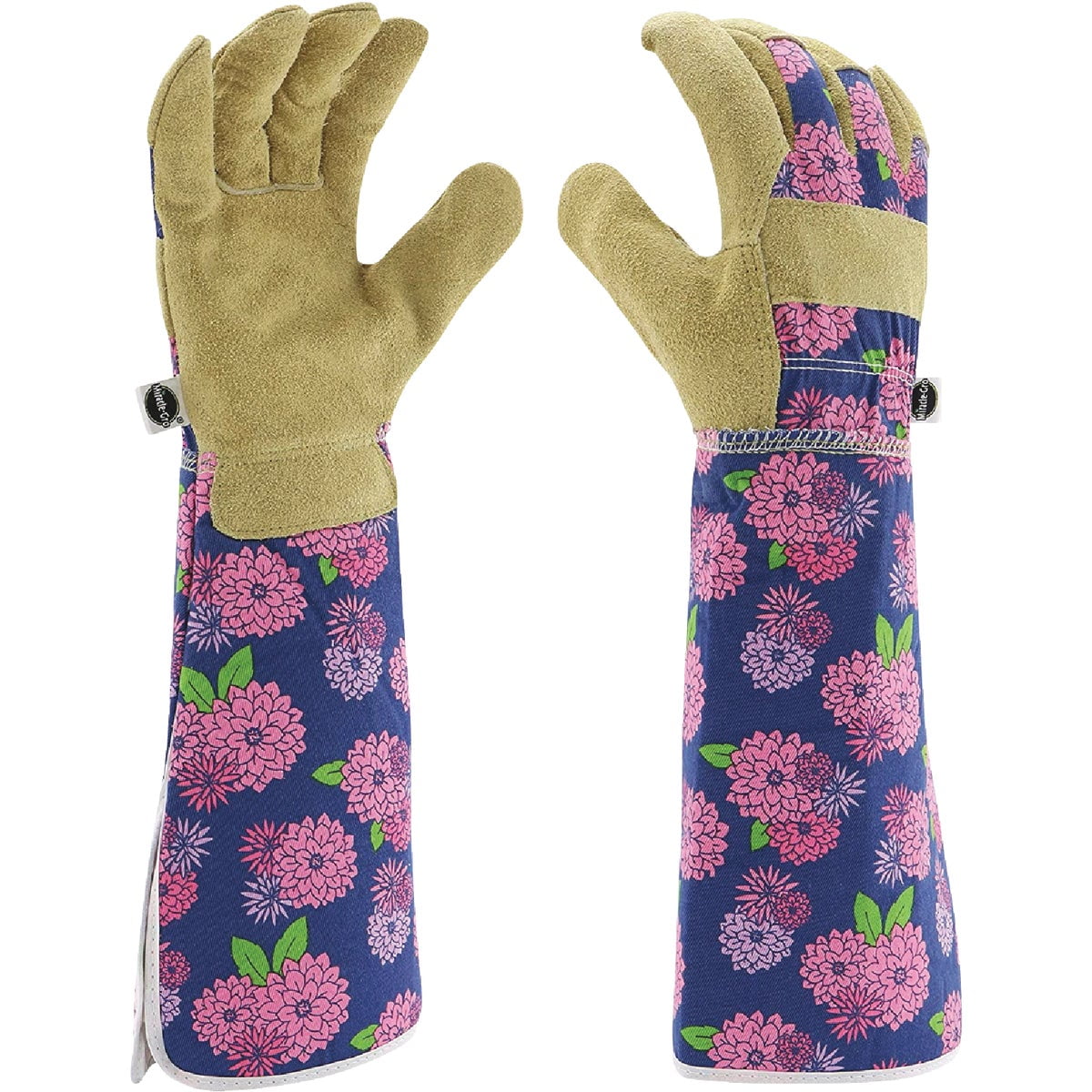Miracle-Gro Women's Leather Landscaping Rose Pruning Gloves, Small ...