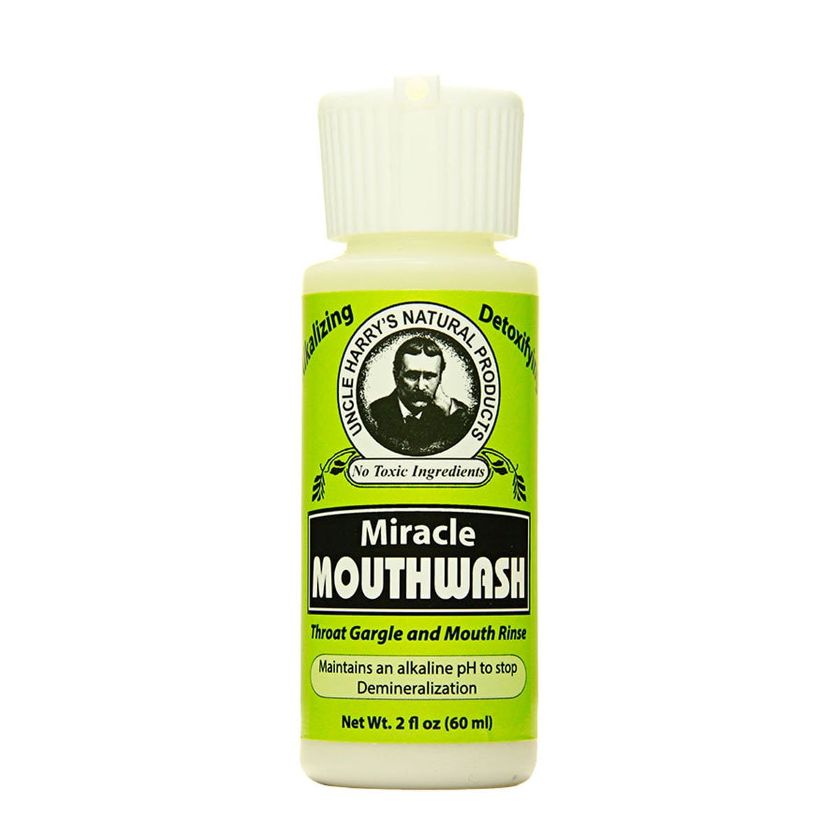 Miracle Mouthwash by Uncle Harry's Natural Products (2oz Mouthwash ...
