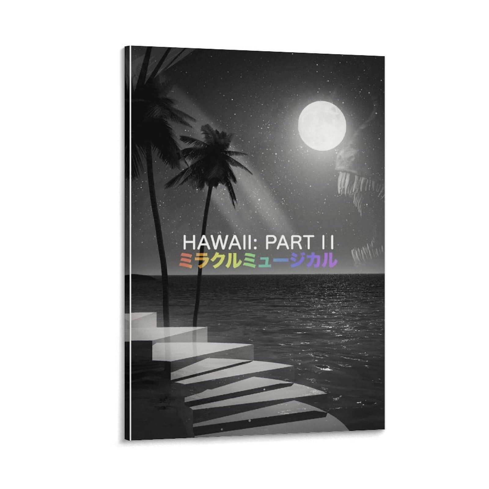 Miracle Musical - Hawaii Part II Album Cover Canvas Poster Print Music ...