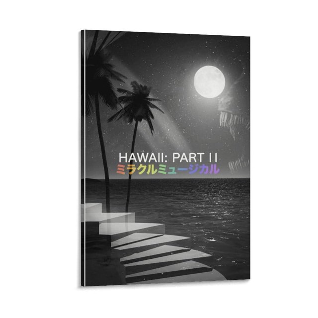 Miracle Musical - Hawaii Part II Album Cover Canvas Poster Print Music ...