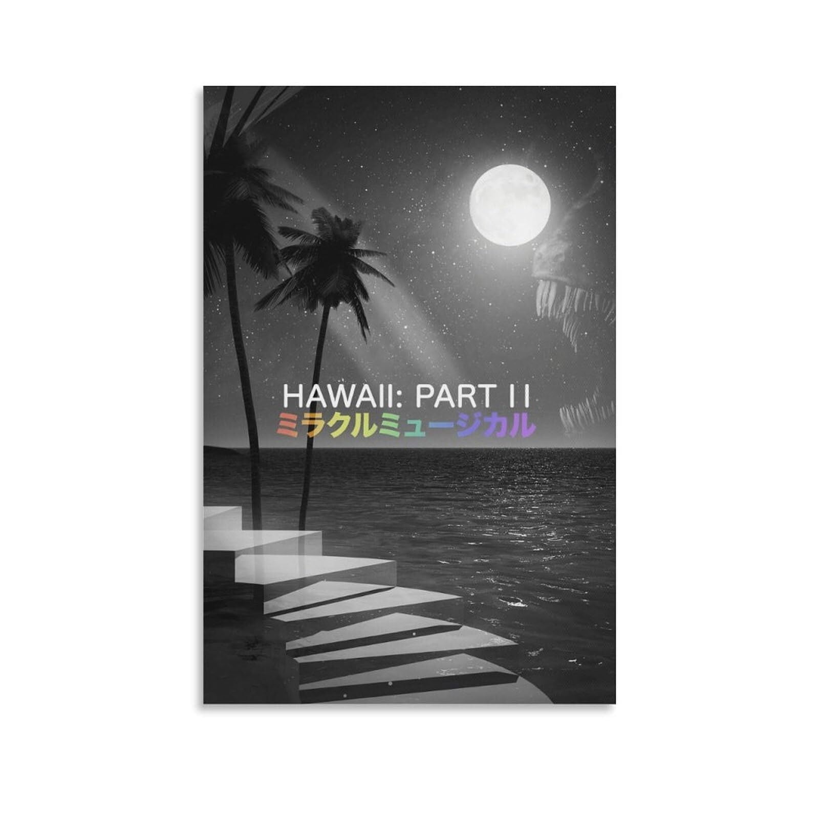 Miracle Musical - Hawaii Part II Album Cover Canvas Poster Print Music ...