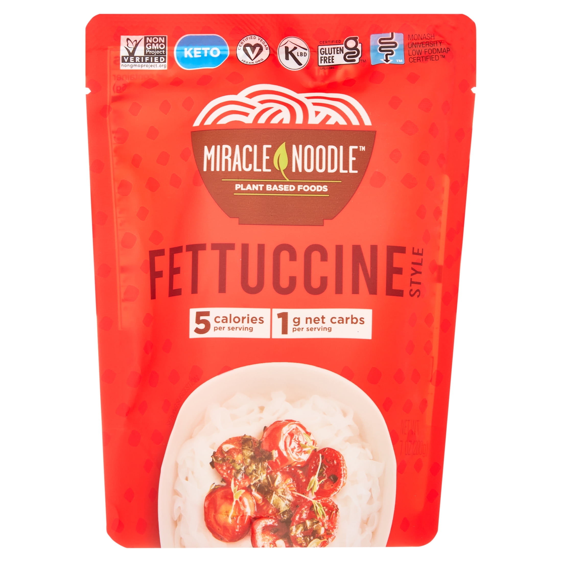 Miracle Noodle Fettuccine Style Noodles,1PACK - Walmart.com