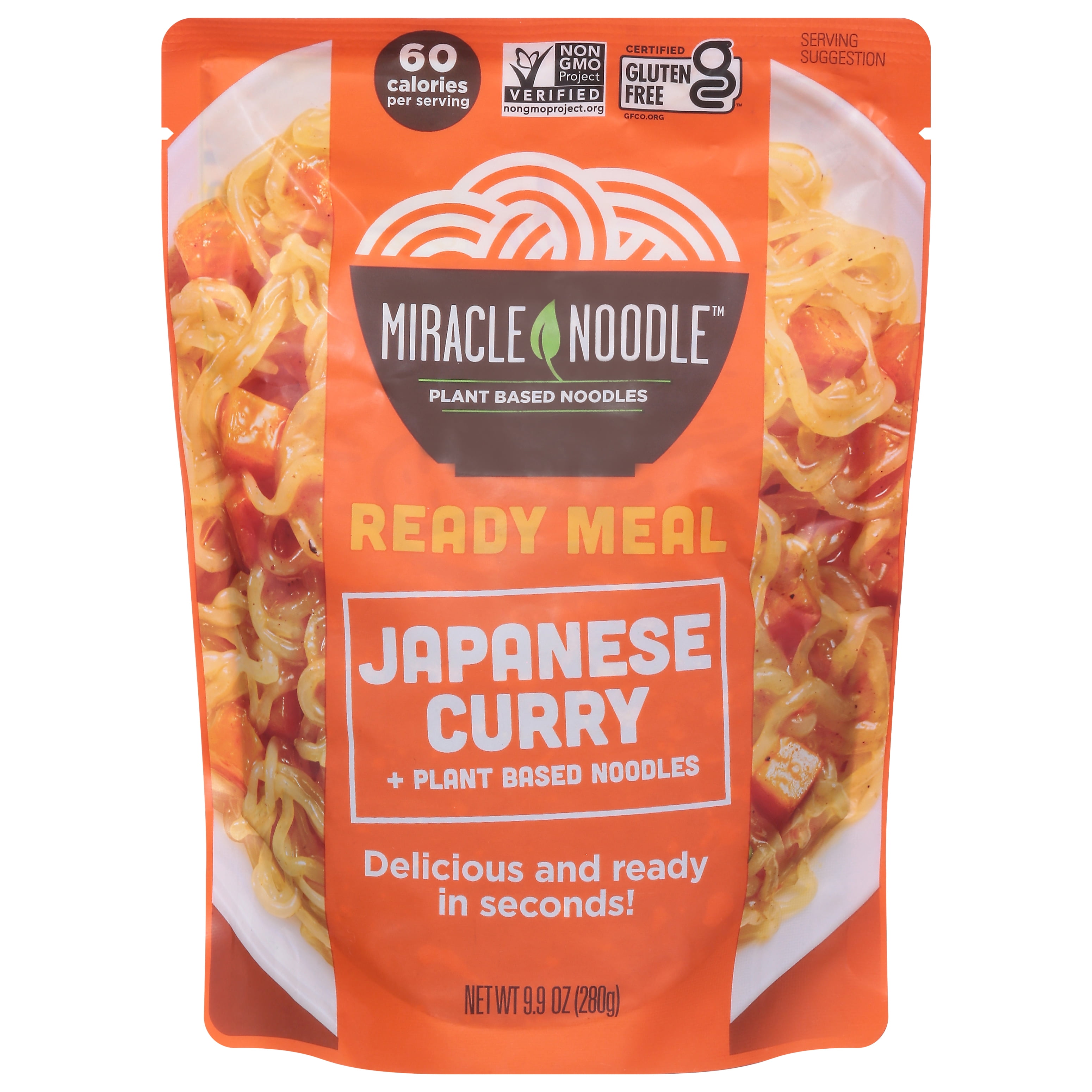Miracle Noodle Ready Meal Japanese Curry Noodles 280 g (Pack Of 6 ...