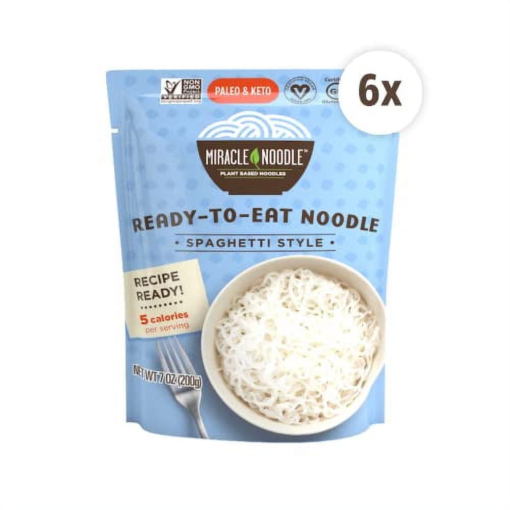 Miracle Noodle Spaghetti - Ready To Eat, Low Carb, Keto, Paleo, Vegan ...