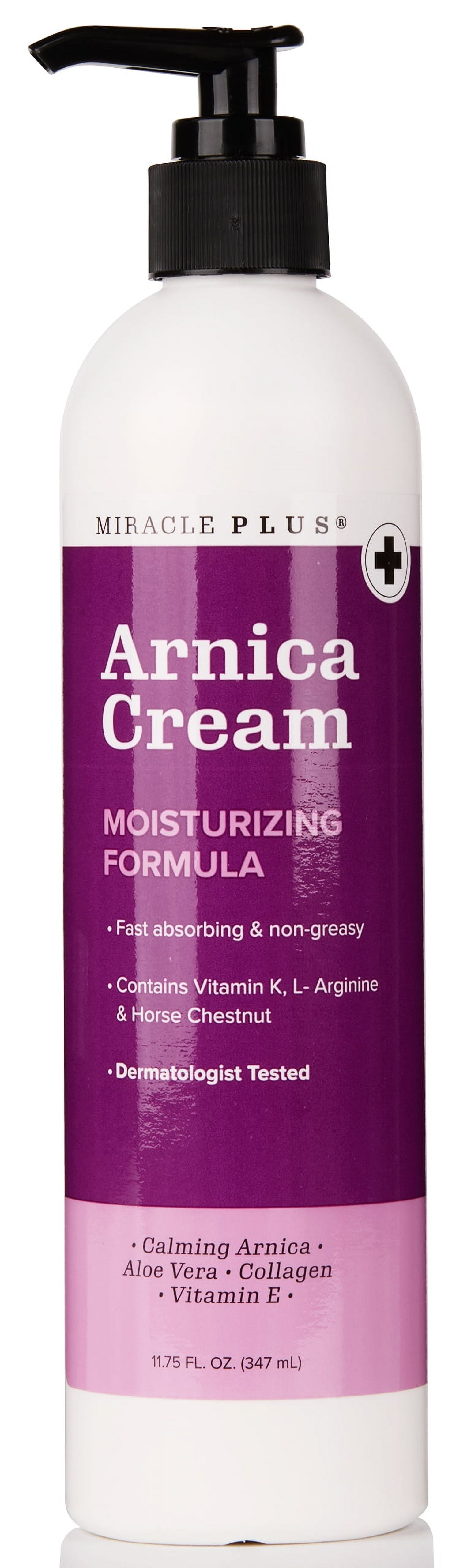 Miracle Plus Arnica Bruise Cream, 11.75 fl oz, Healing Cream for Bruises and Swelling - Walmart.com