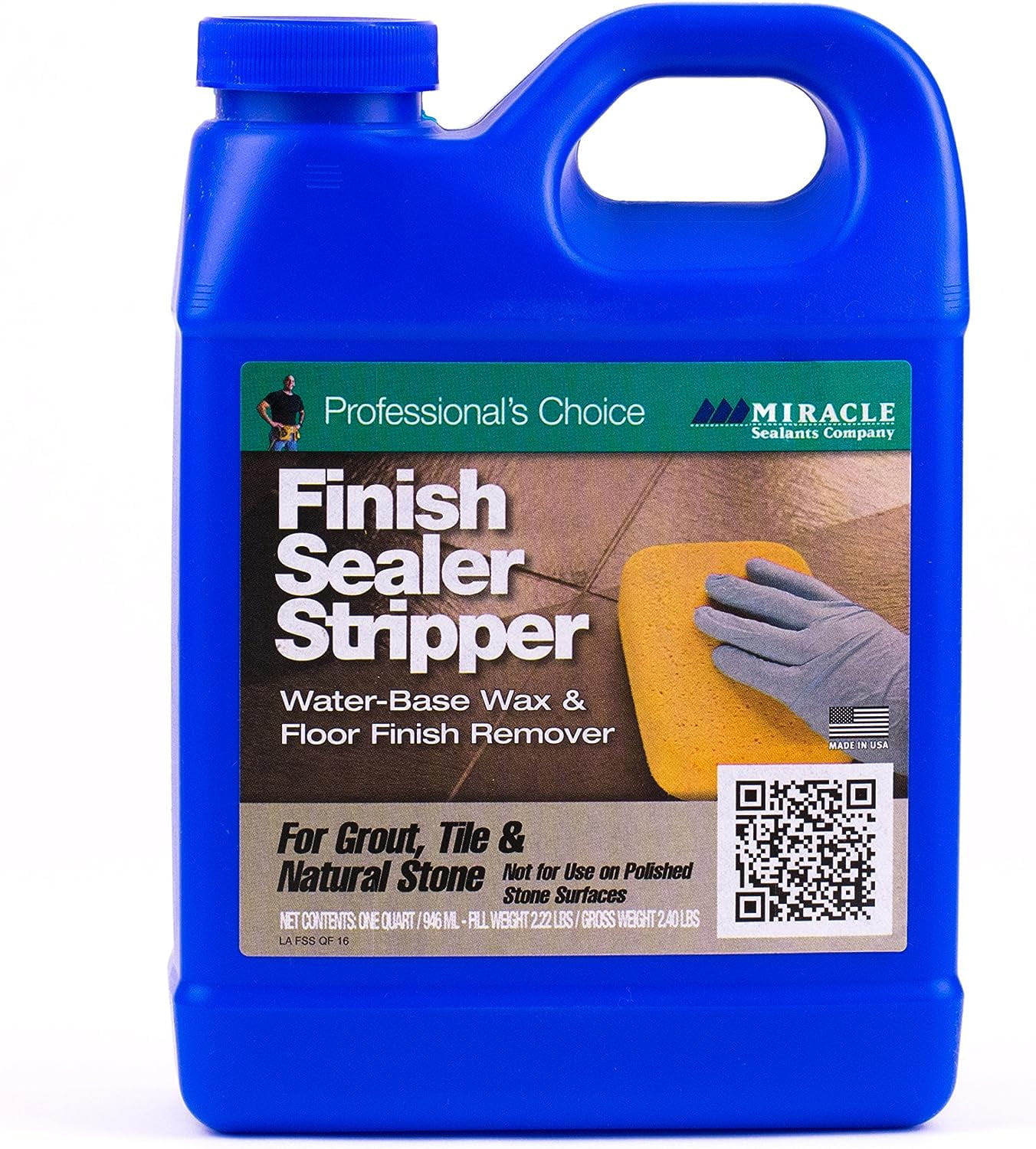 Miracle Sealants Finish Sealer Stripper 32oz Quart - Walmart.com