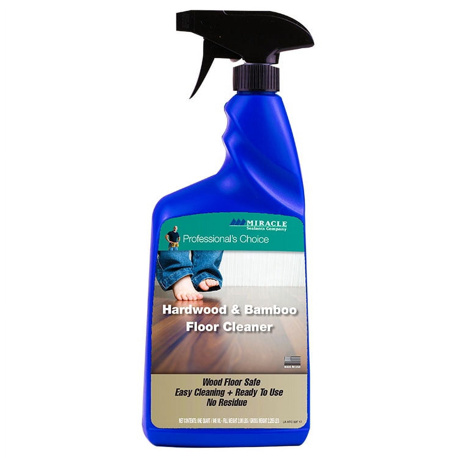 Miracle Sealants Hardwood & Bamboo Liquid Floor Cleaner 32oz - Walmart.com