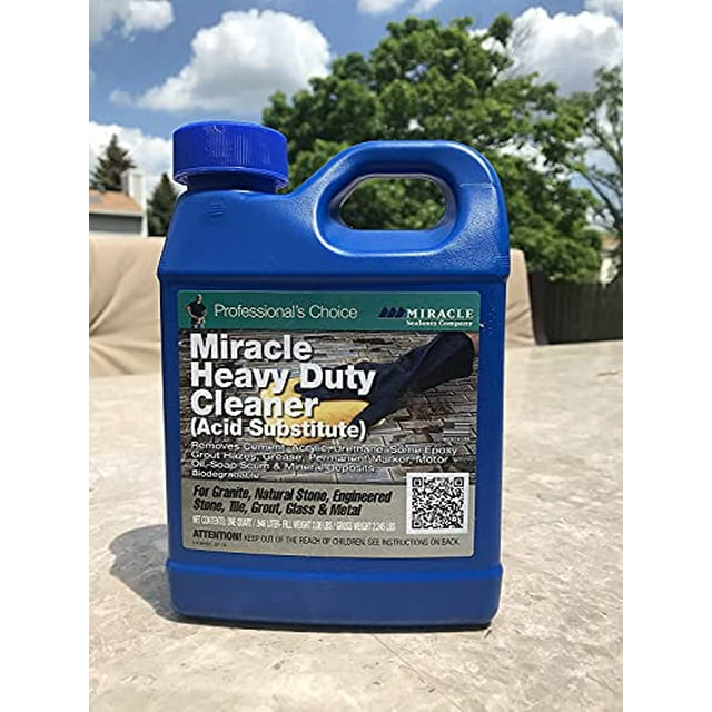 Miracle Sealants MHDCQT6 Heavy Duty Acid Substitute Cleaner, Quart 32 ...