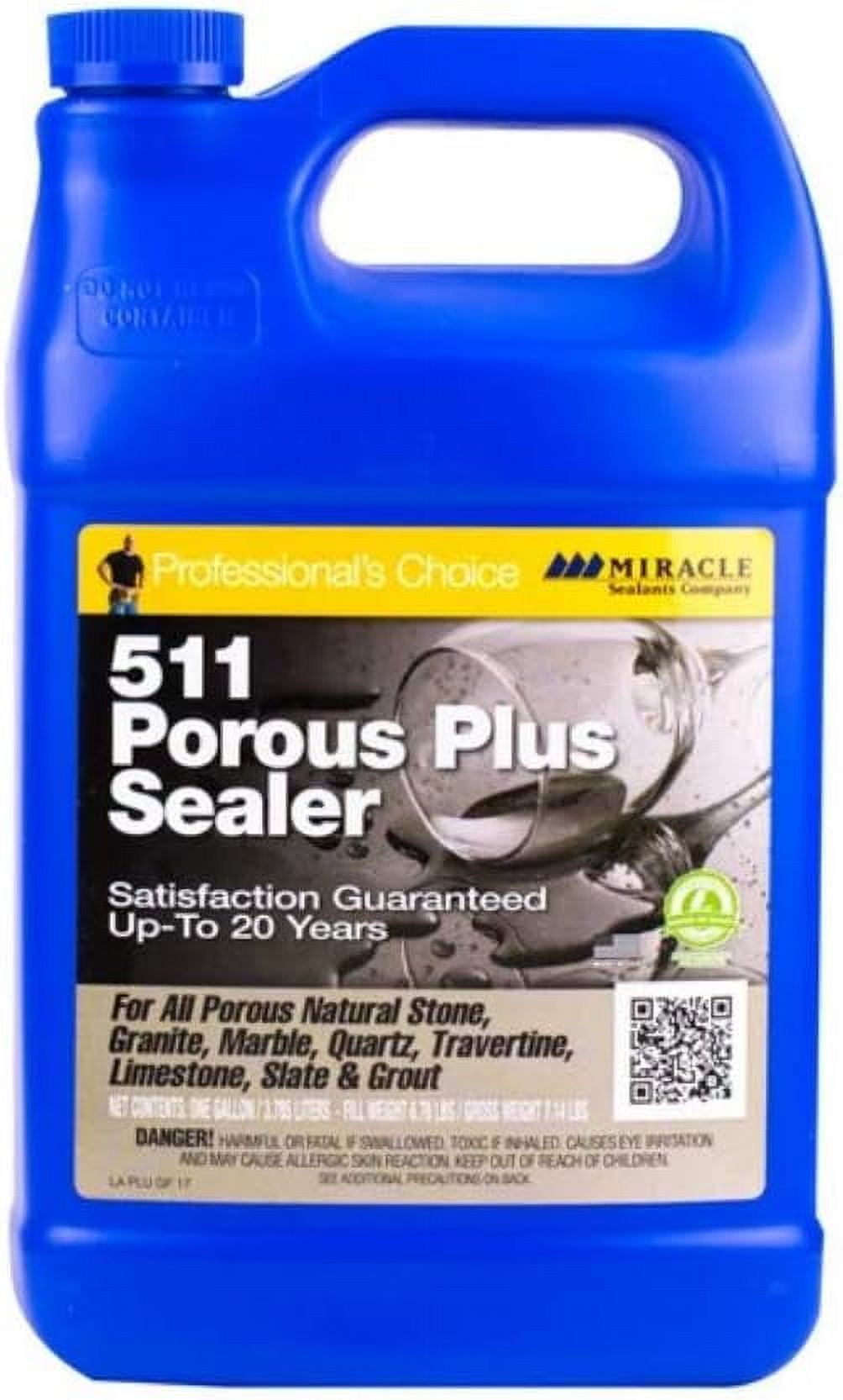 Miracle Sealants 511 Porous Plus Sealer - Water Resistant, for Interior ...