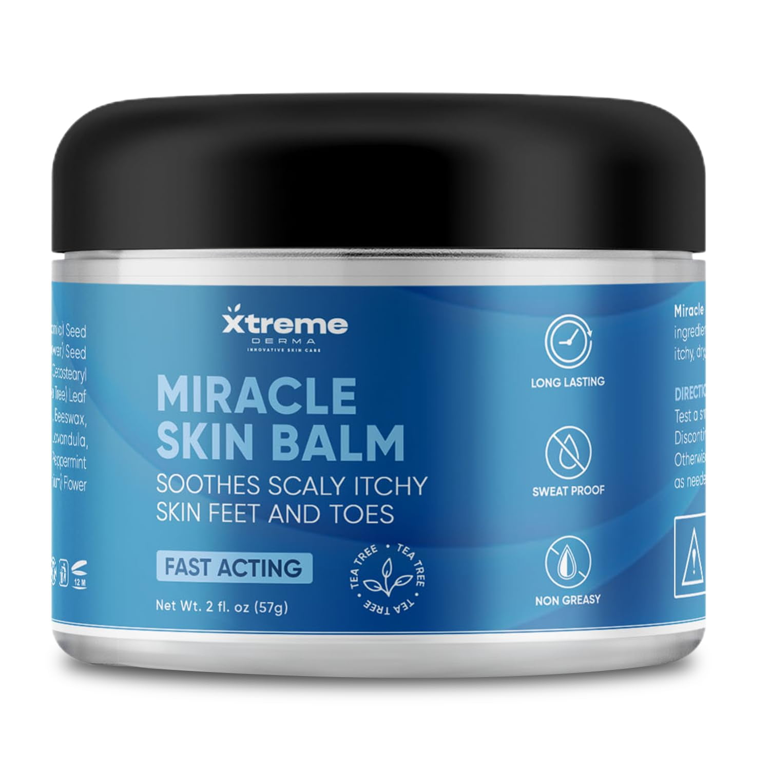 Miracle Skin Balm XL YYF14 2 oz - soothes scaly itchy skin - for feet ...