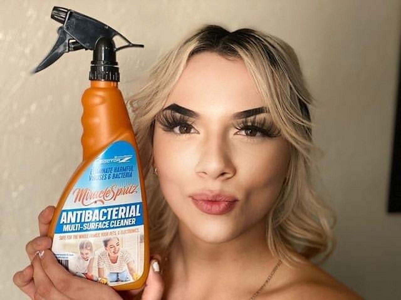 Miracle Spritz Antibacterial Multi-Surface Disinfectant Cleaner Spray ... Miracle Spritz Antibacterial Multi-Surface Disinfectant Cleaner Spray ...