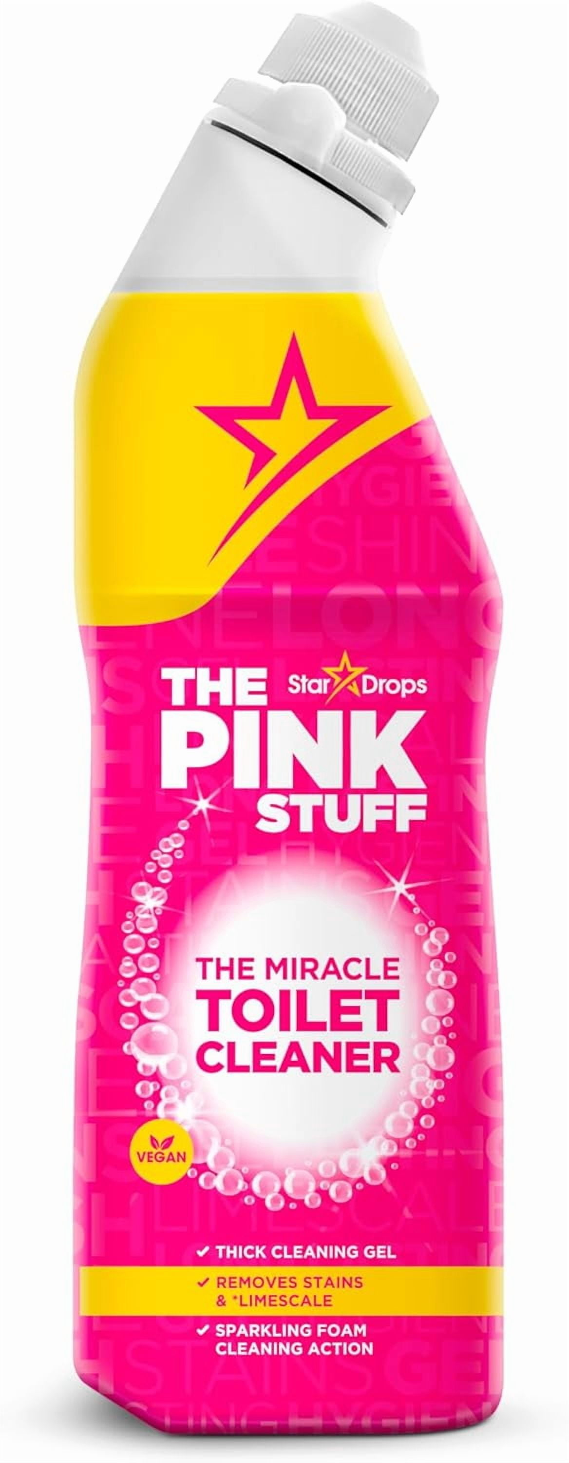 Miracle Toilet Cleaner, 750ml – Powerful Stain-Removing Gel for a ...