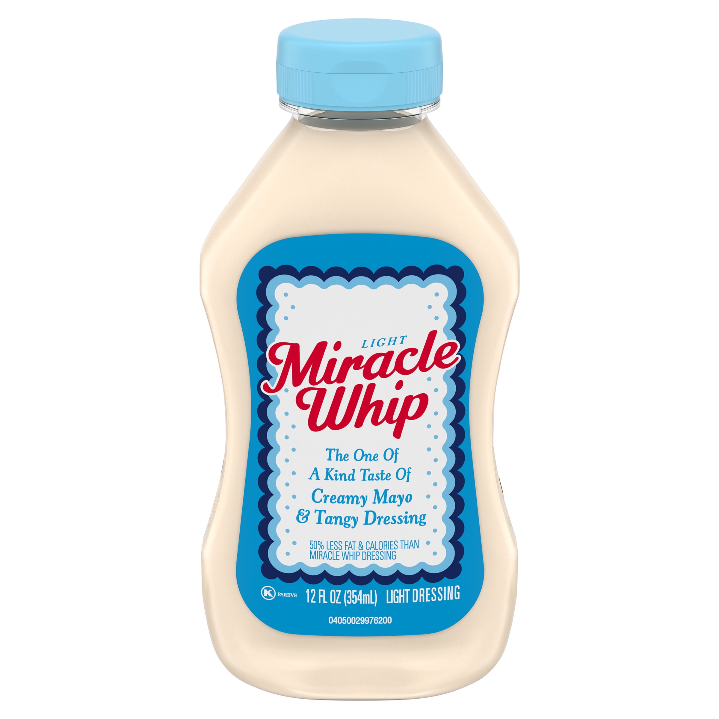 Miracle Whip Light Dressing, 12 fl oz Bottle - Walmart.com