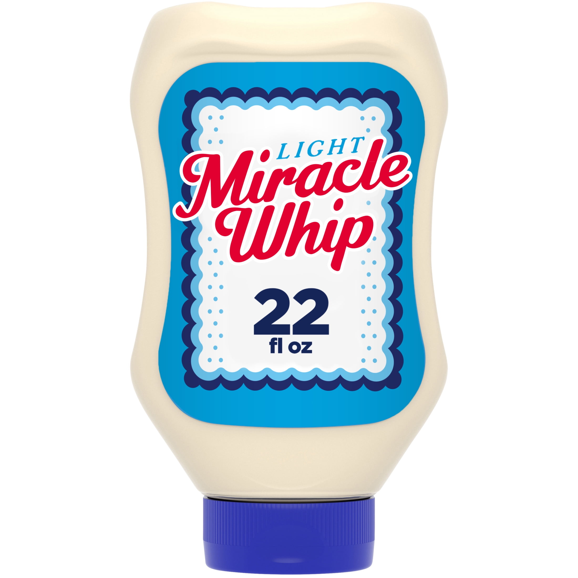 Miracle Whip Light Mayo-Like Dressing Squeeze Bottle, 22 fl oz ...