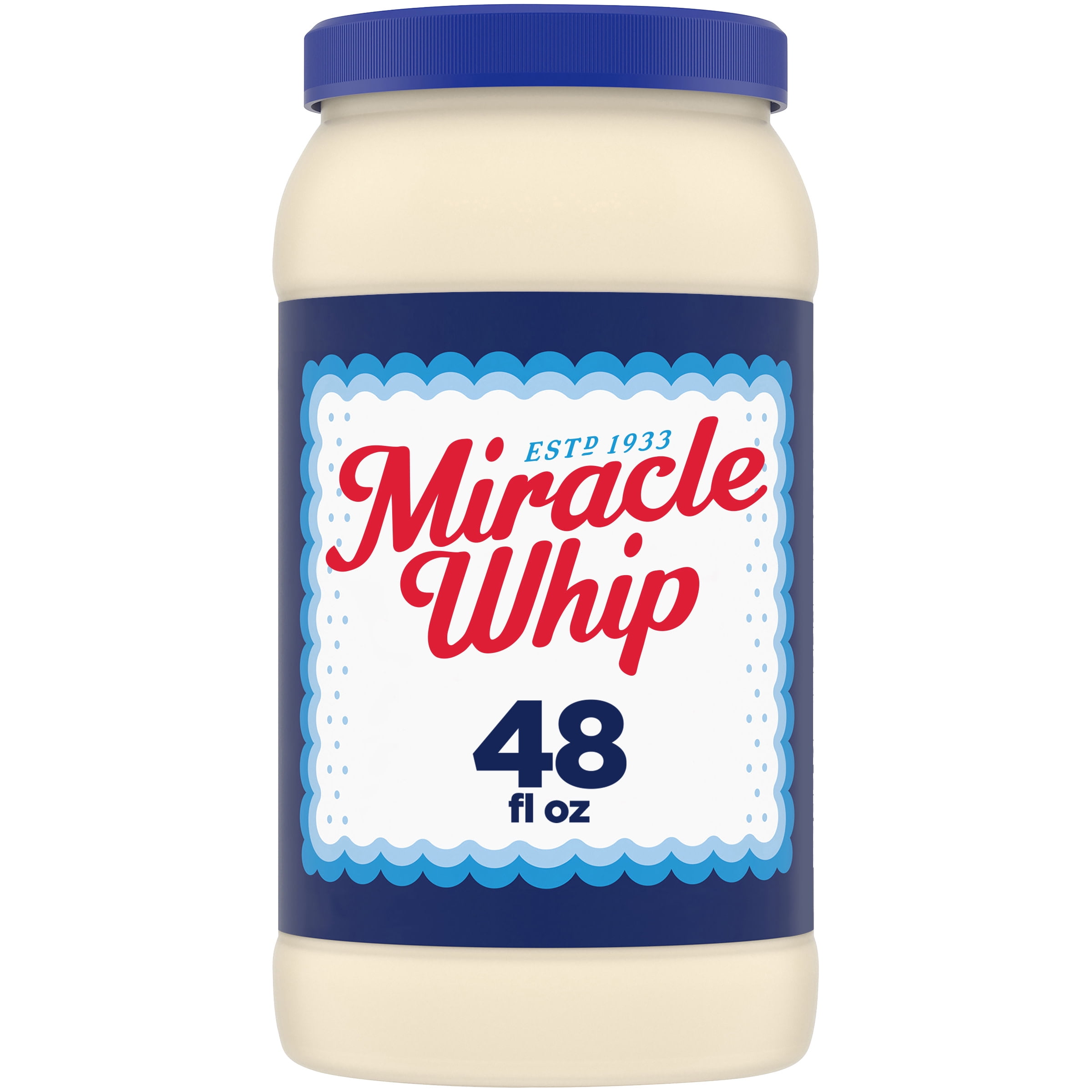 Kraft Miracle Whip Dressing Original, 48 fl oz Jar - Walmart.com