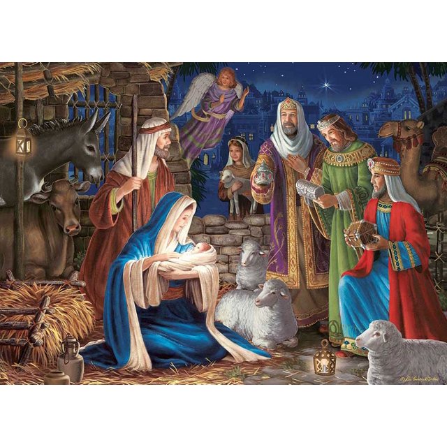 Miracle in Bethlehem Jigsaw Puzzle & Poster - 1000 Pieces - Walmart.com