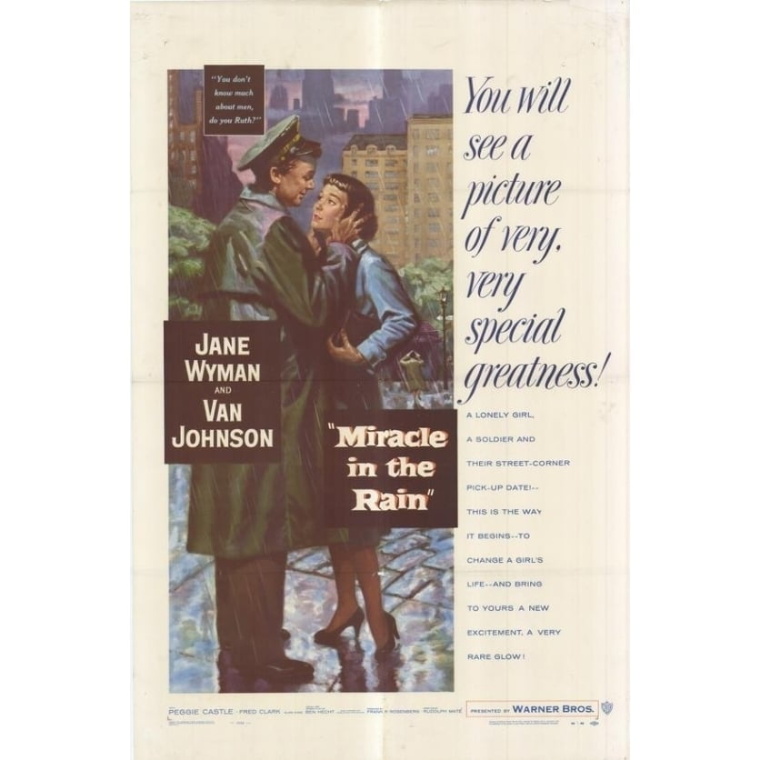 Miracle in the Rain Movie Poster Print (27 x 40) - Item # MOVGF1865 ...