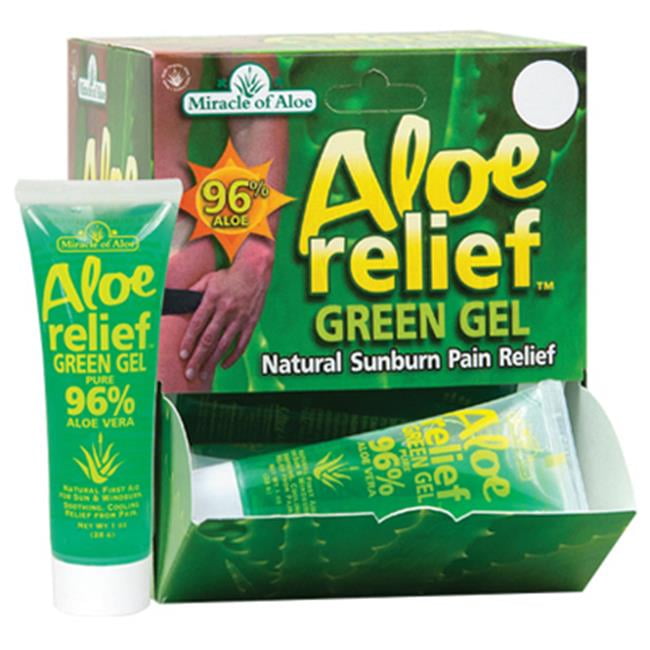 Miracle of Aloe Aloe Gel 1 oz 12 pk - Walmart.com