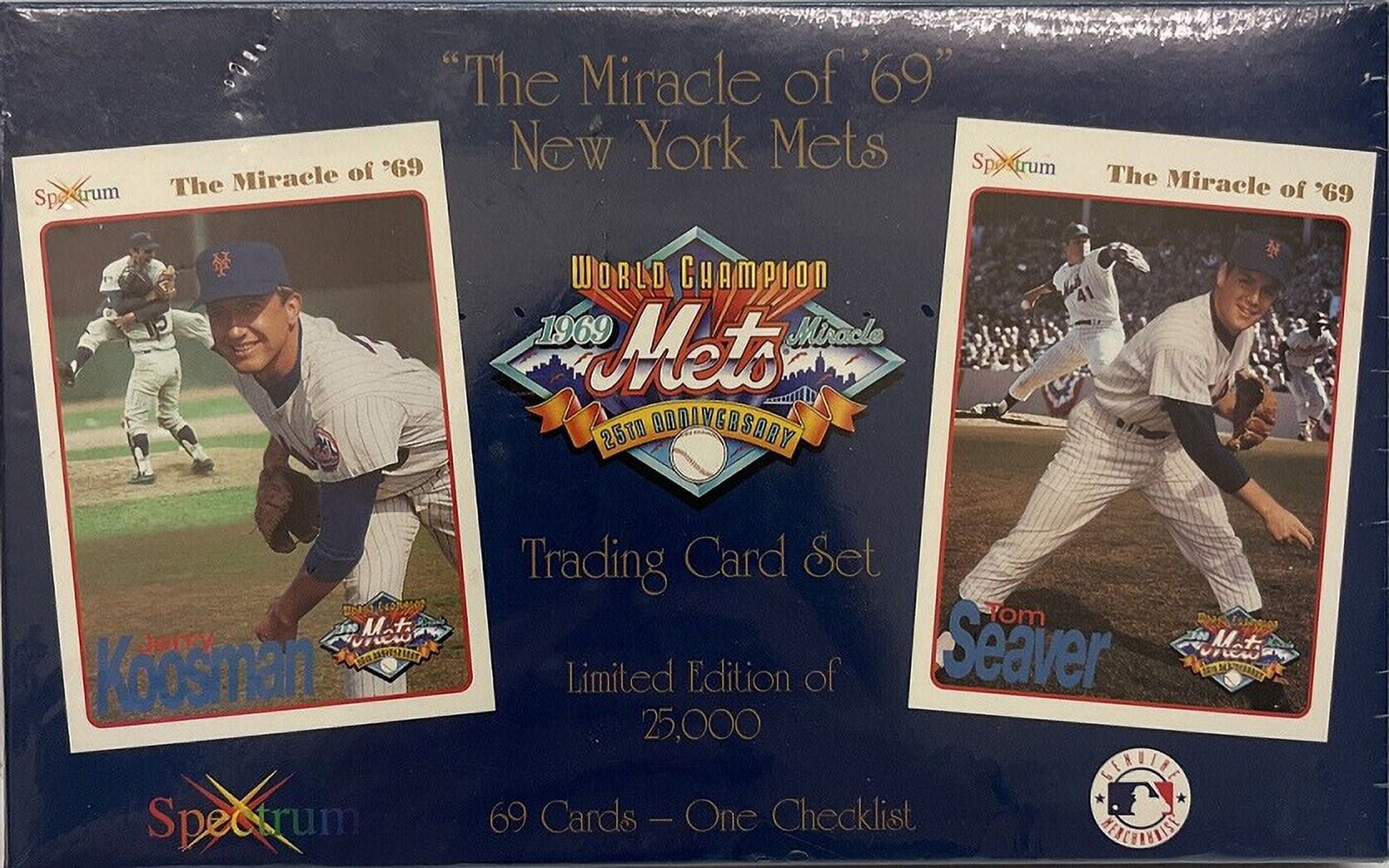 Miracle of The 1969 New York Mets Limited Edition Factory Sealed ...