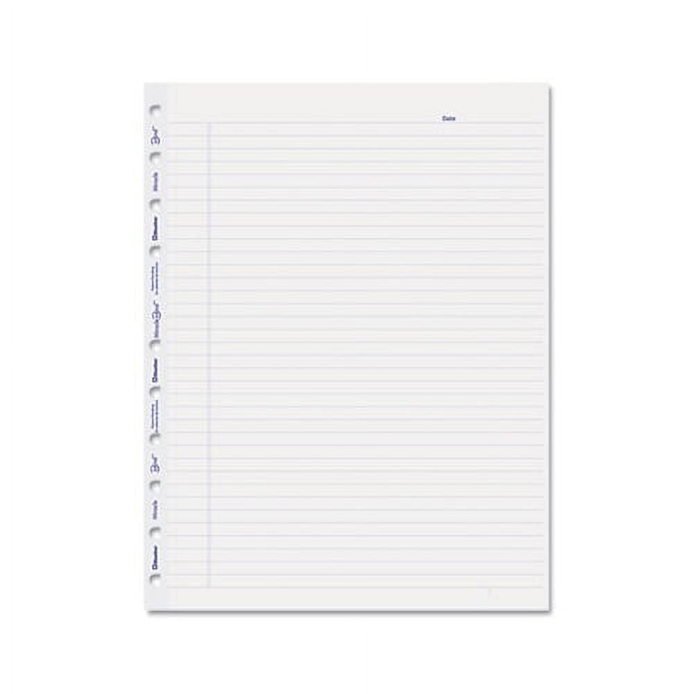 MiracleBind Ruled Paper Refill Sheets 11 x 9-1/16, White, 50 Sheets ...