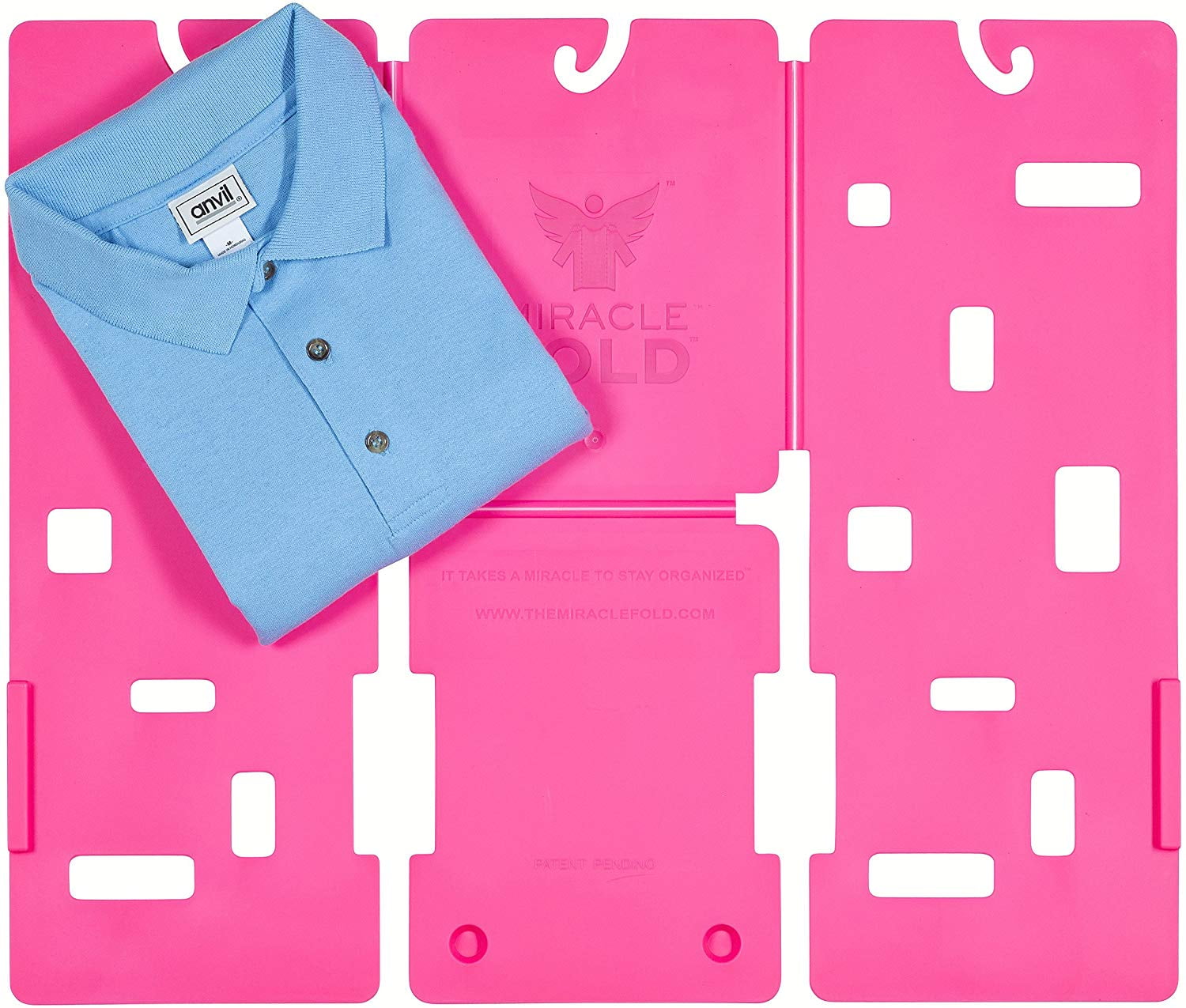 MiracleFold Junior Size Laundry Folder Clothes Folder - Walmart.com