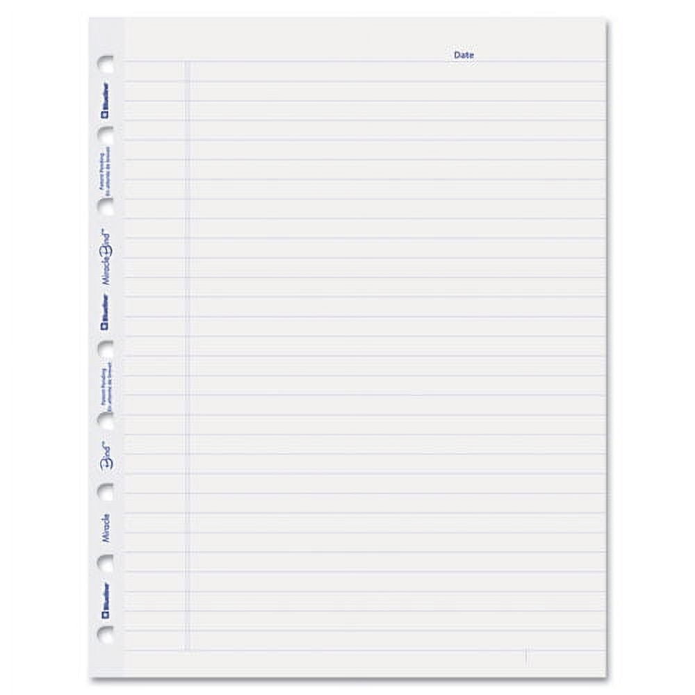 Blueline-2PK Miraclebind Ruled Paper Refill Sheets For All Miraclebind ...
