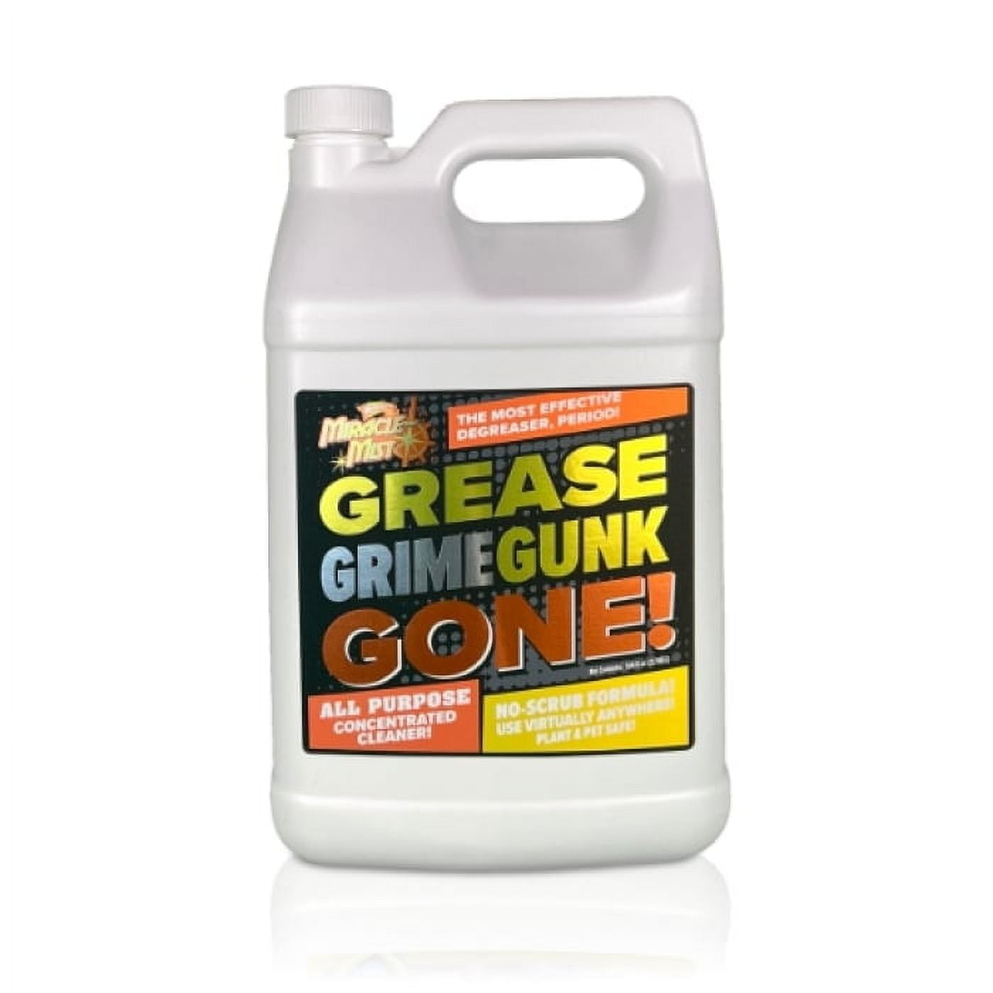MiracleMist 1 Gallon All-Purpose Household Cleaner, Concentrate for ...