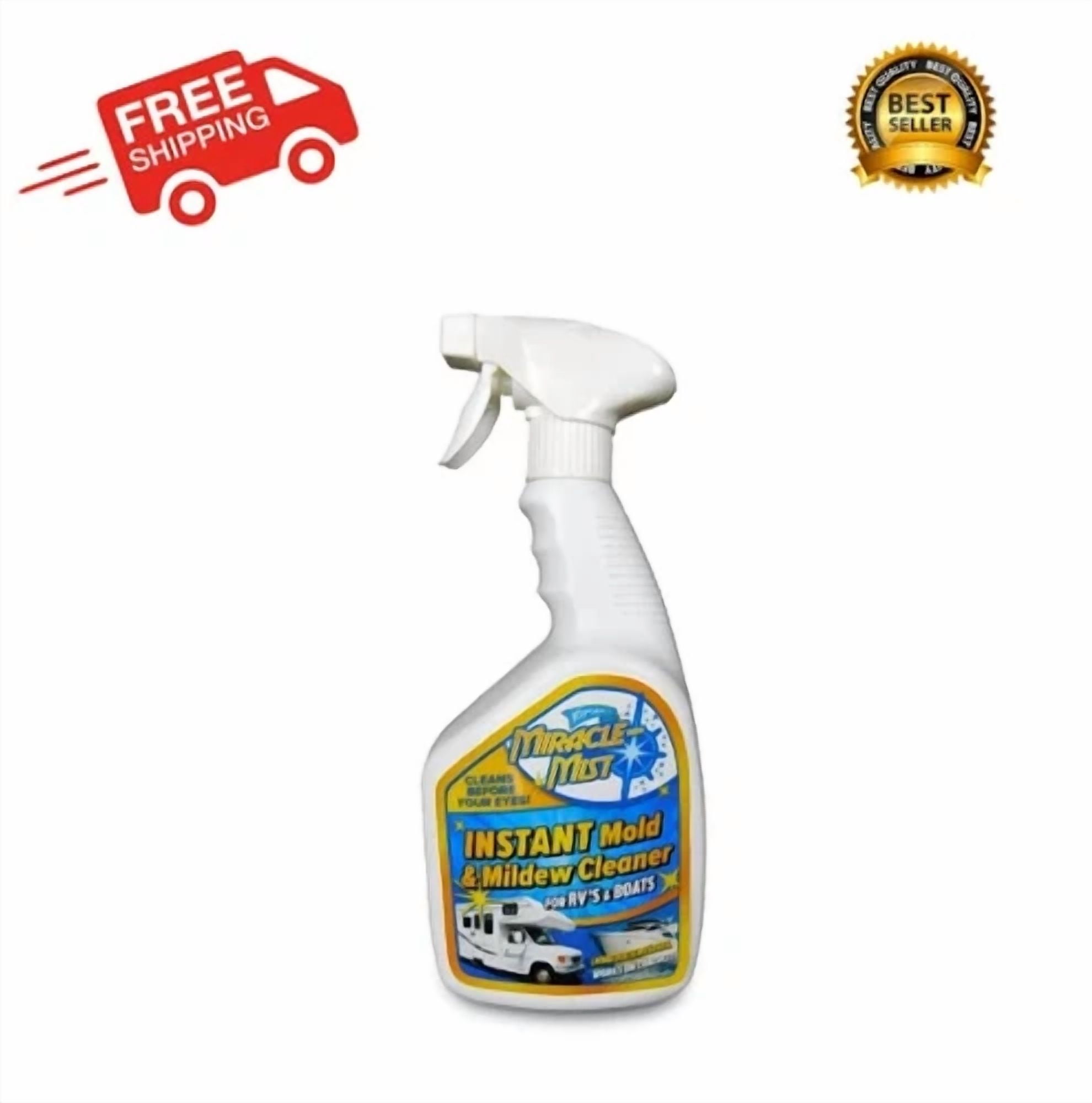 Miraclemist Instant, Mold & Mildew Spray Remover For Rv & Boat'S ...