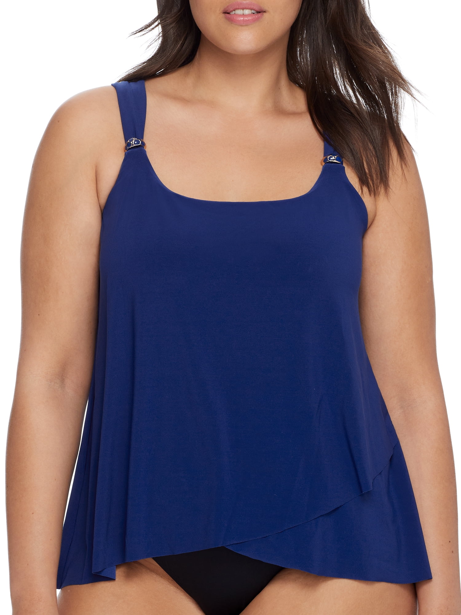 Miraclesuit womens Razzle Dazzle Dazzle Tankini Top Tankini, 10 ...