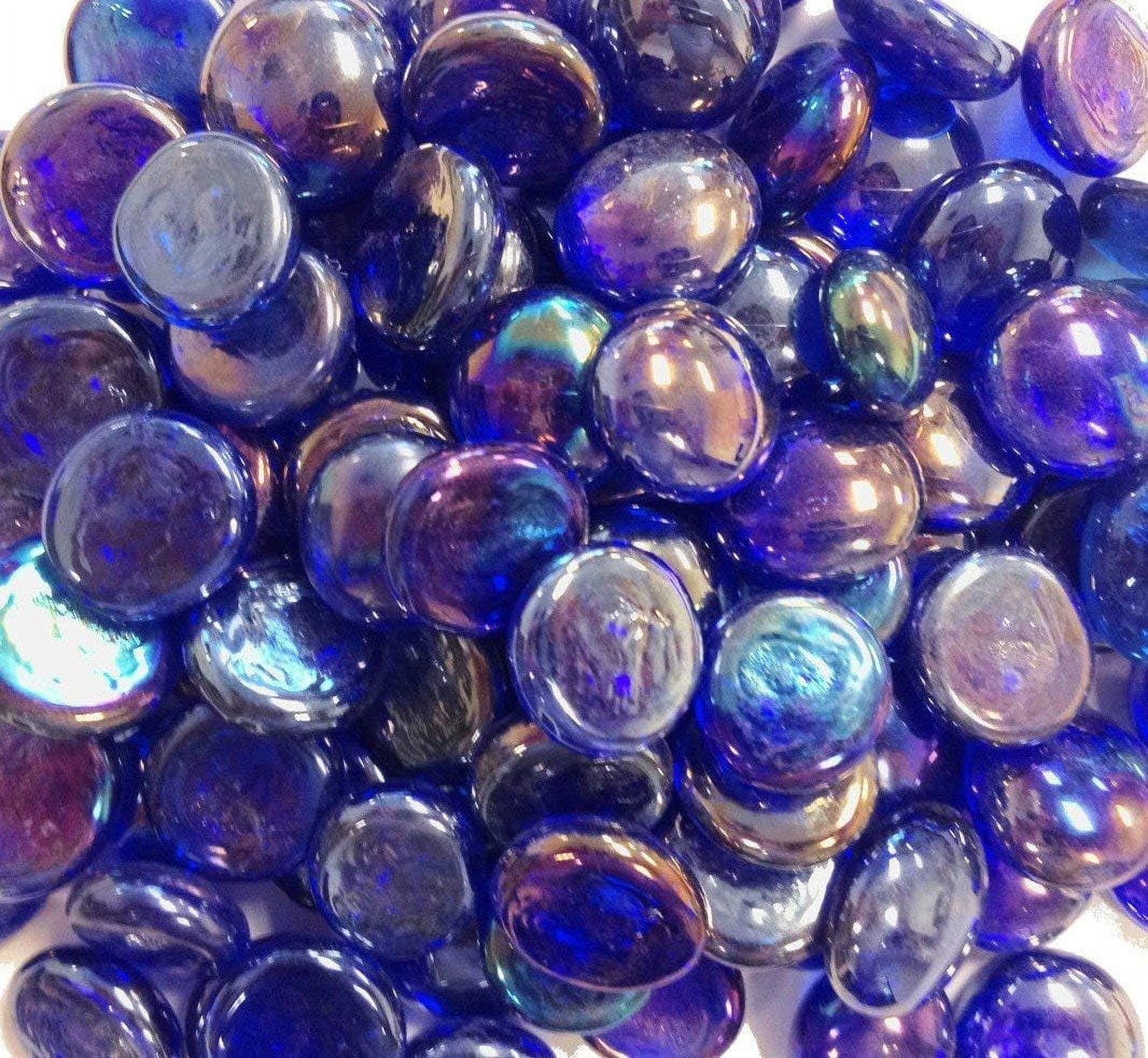 Miracolors - 5 LB - Cobalt Blue Irid. - Vase Fillers - Glass Gems ...