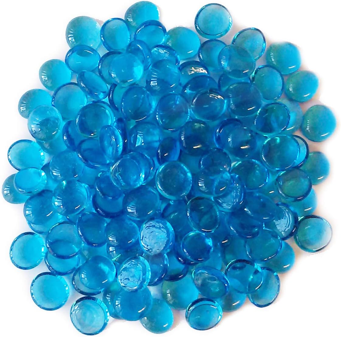 Miracolors - Vase Fillers - Glass Gems … (4 LB, Light Blue Medium ...