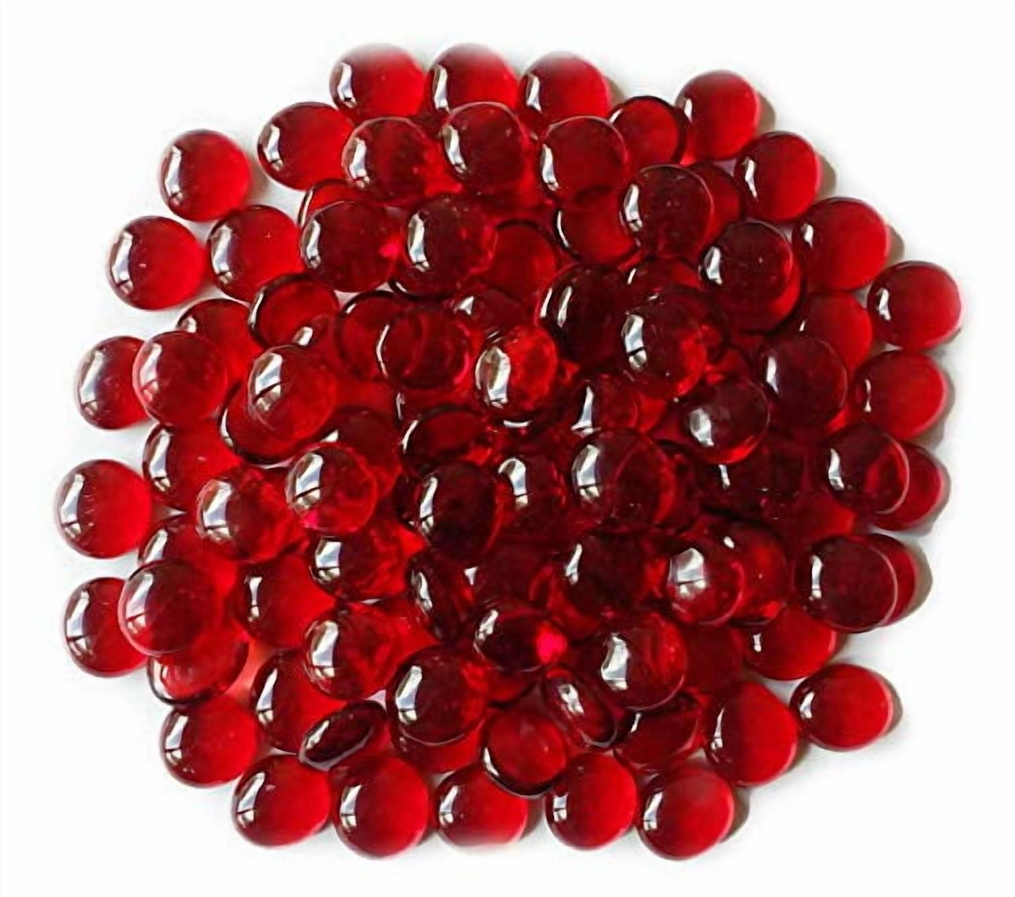 Miracolors - Vase Fillers - Glass Gems … (4 LB, Red Medium) - Walmart.com
