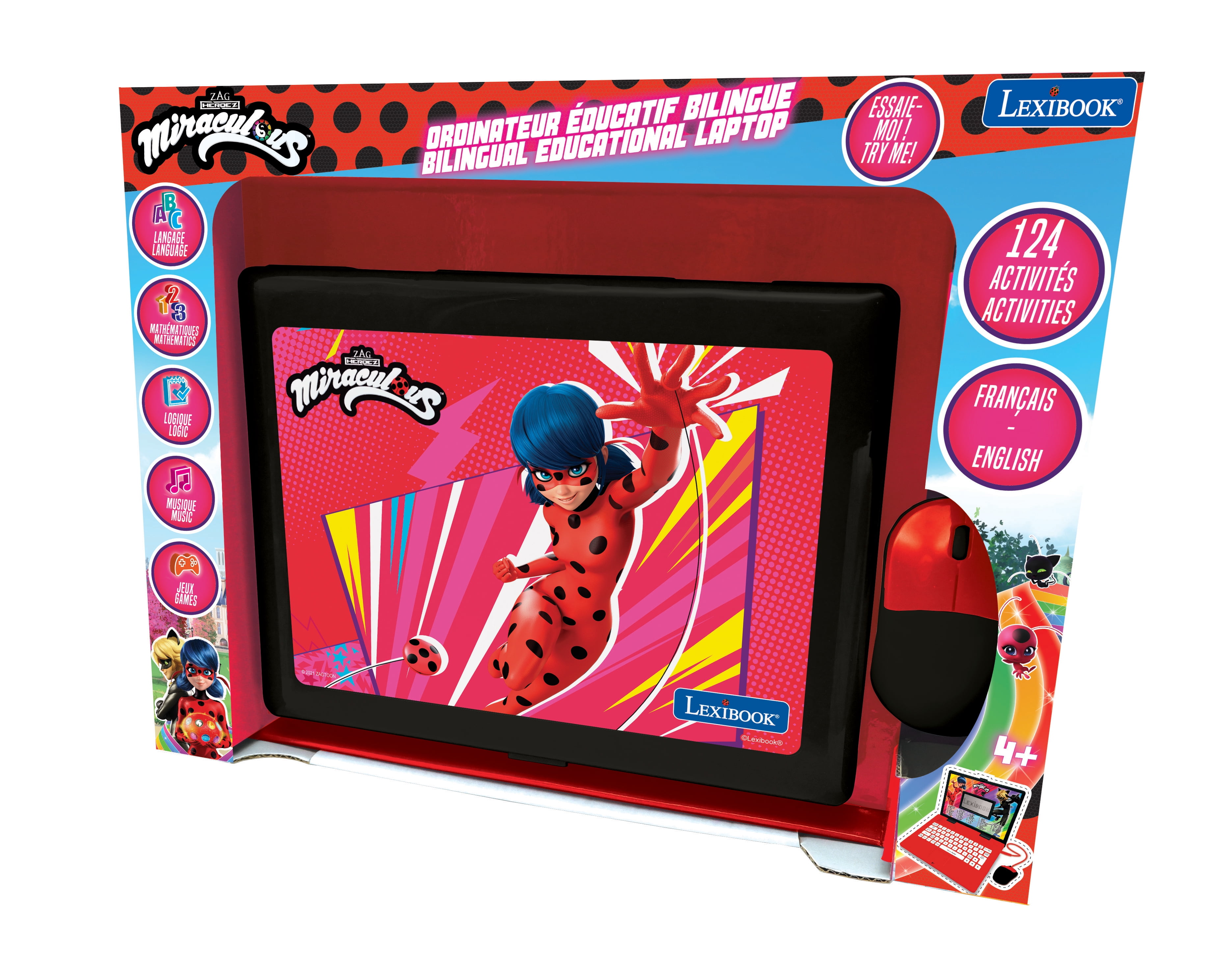 Miraculous Bilingual Educational Laptop – 124 activities (Spanish ...