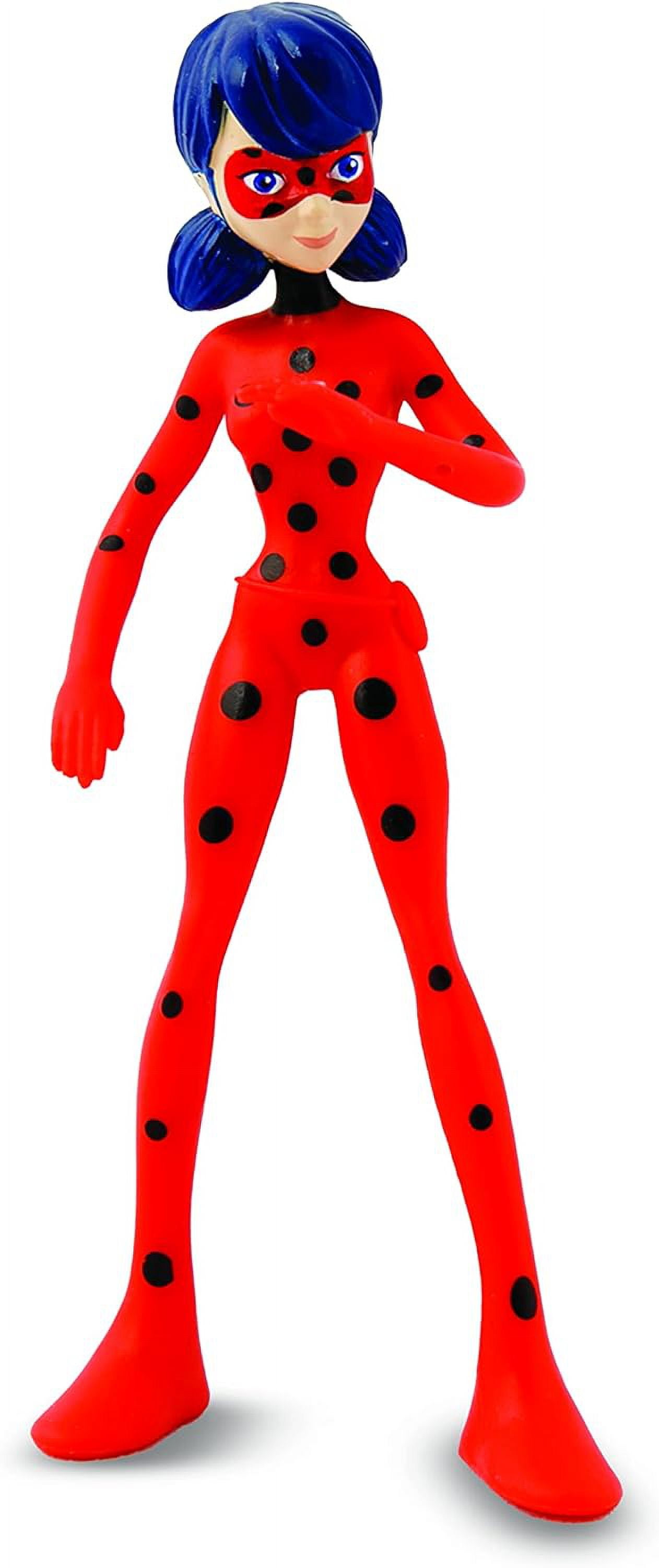 Miraculous Flexfigs Lady Bug bendable figure NJ Croce 50477 - Walmart.com