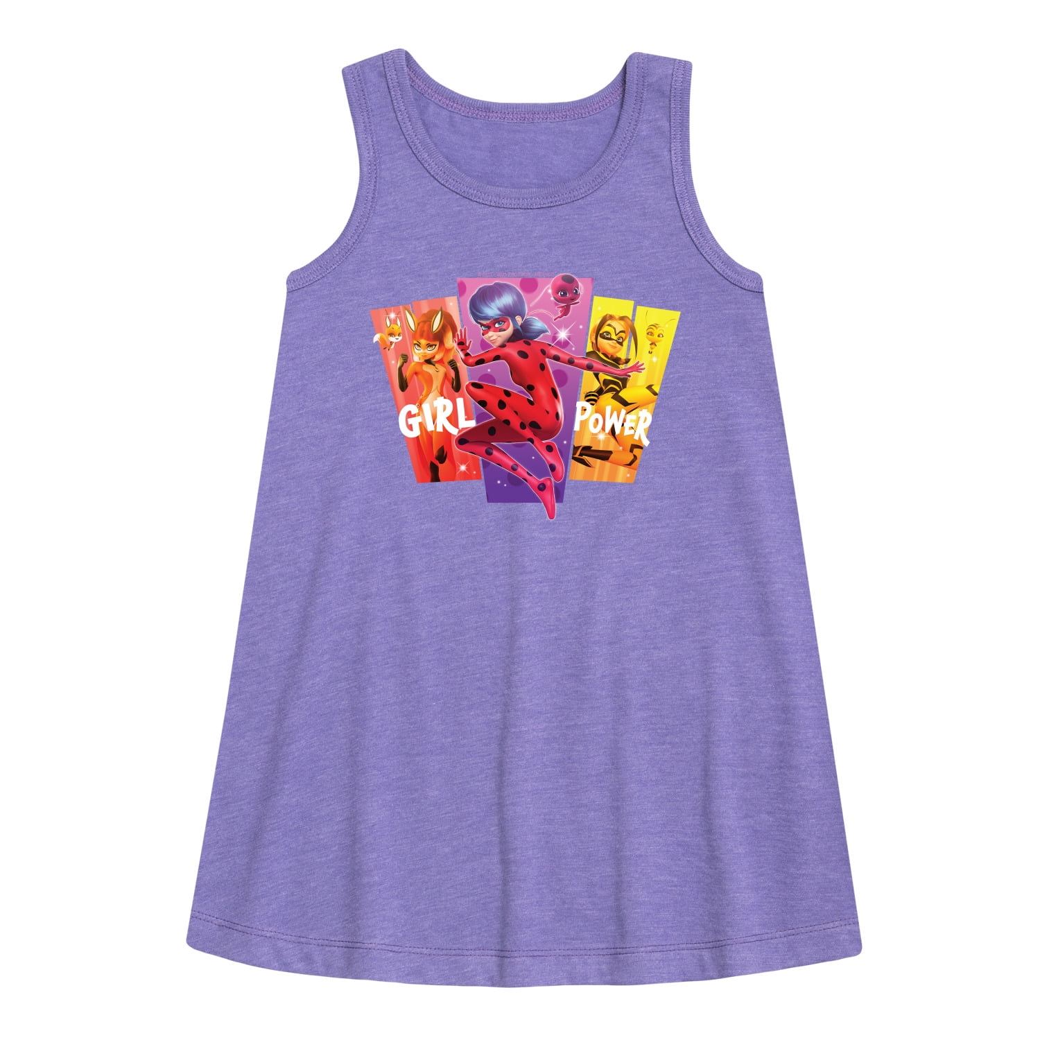 Miraculous Lady Bug and Cat Noir - Girl Power - Toddler and Youth Girls ...