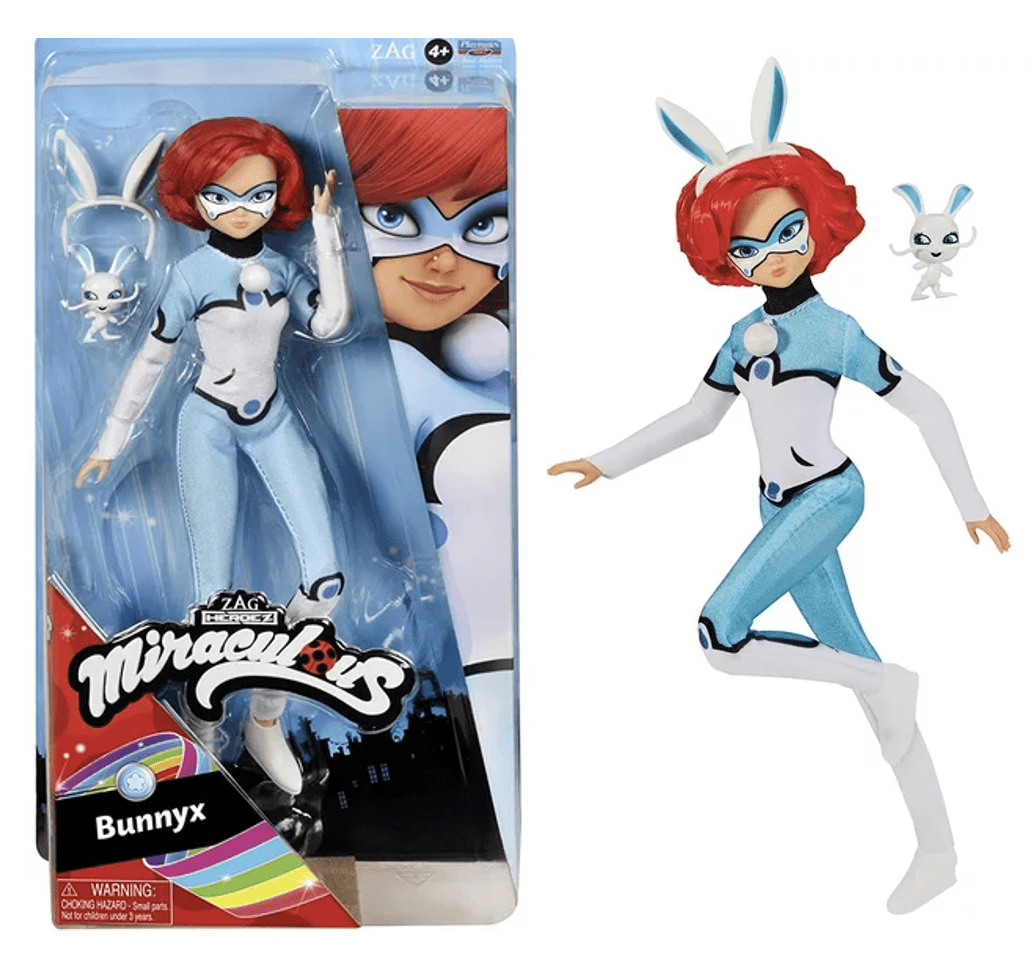 Miraculous Ladybug Bunnyx Fashion Doll Toy with Agility of Rabbit ...
