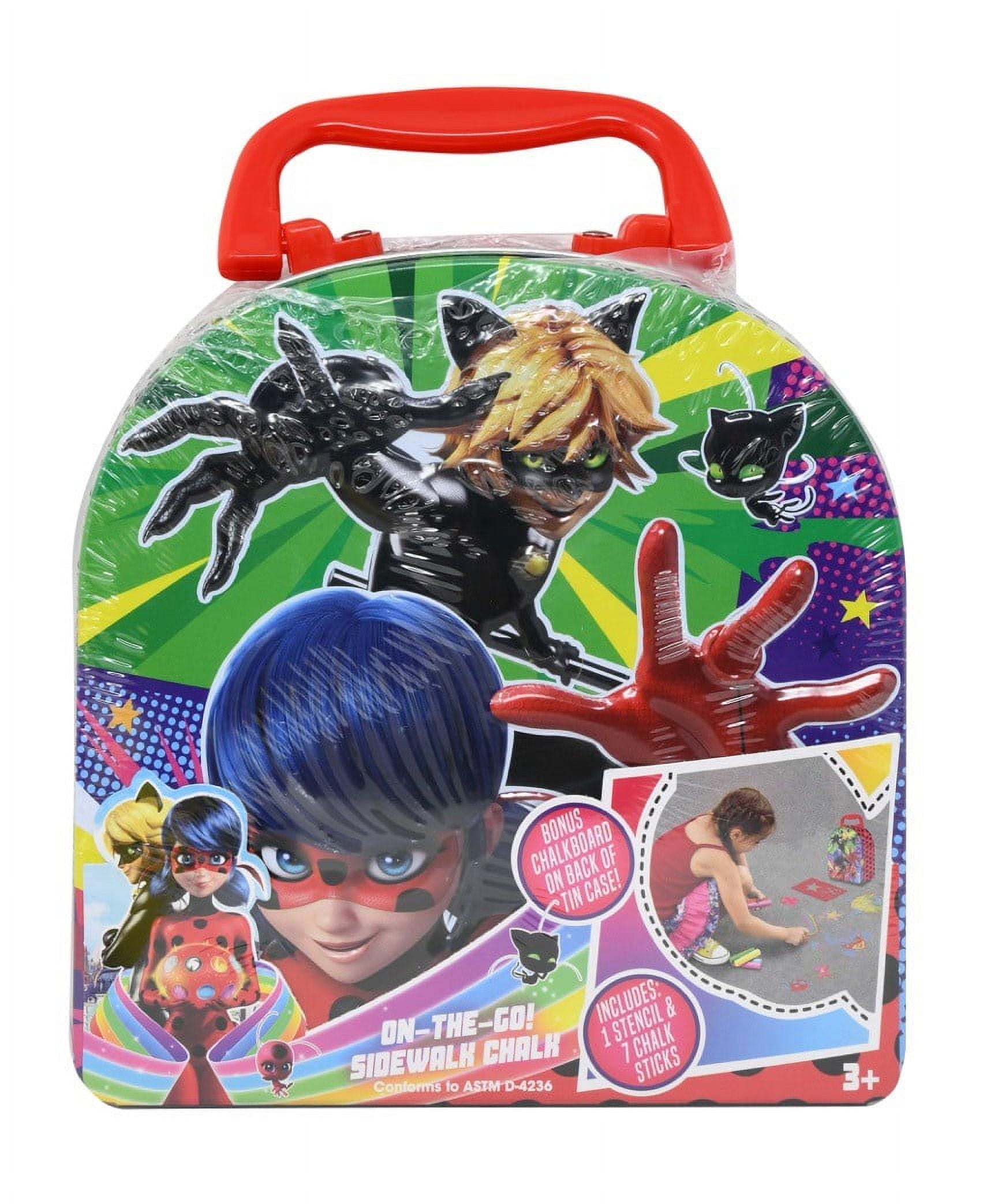 Miraculous Ladybug Chalk Tin Set - Walmart.com