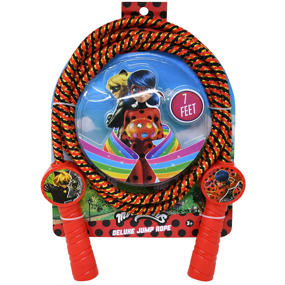 Miraculous Ladybug Deluxe Jump Rope on blister card - Walmart.com