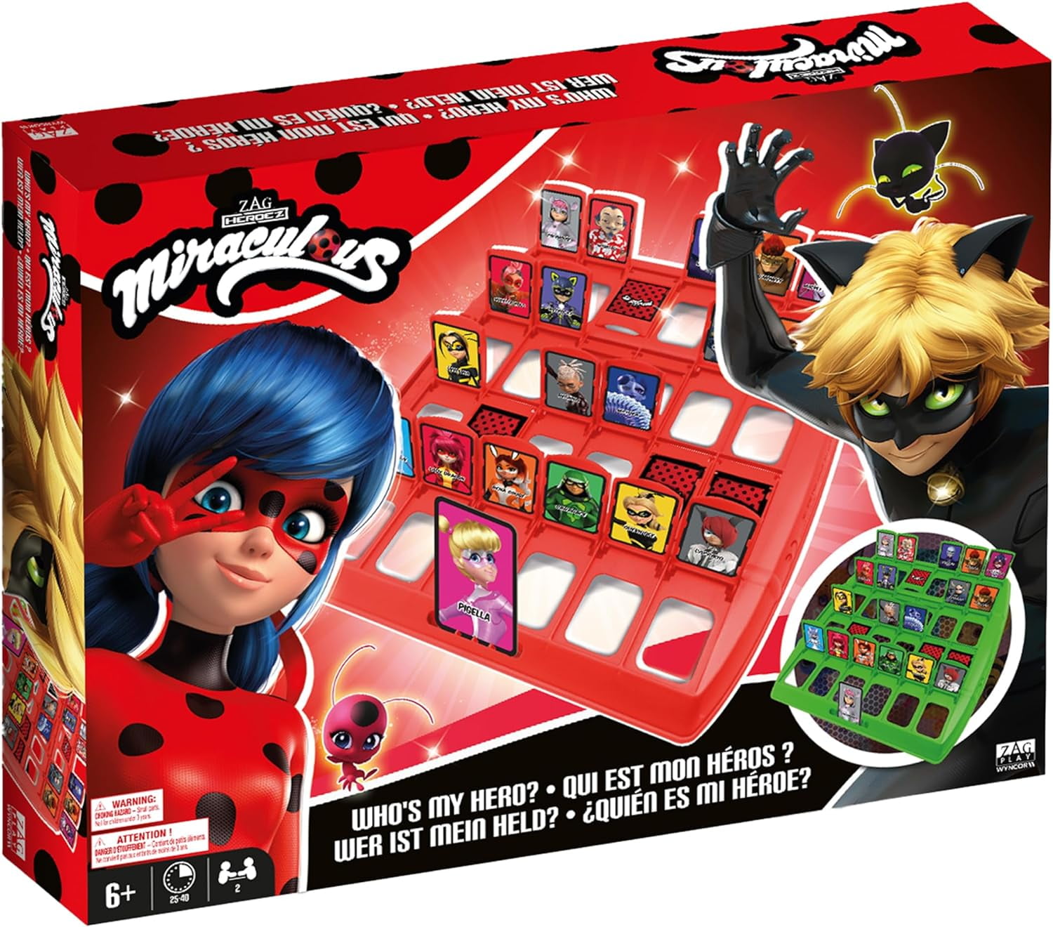 Miraculous Ladybug - Whos My Hero? - Red and Green Philippines | Ubuy