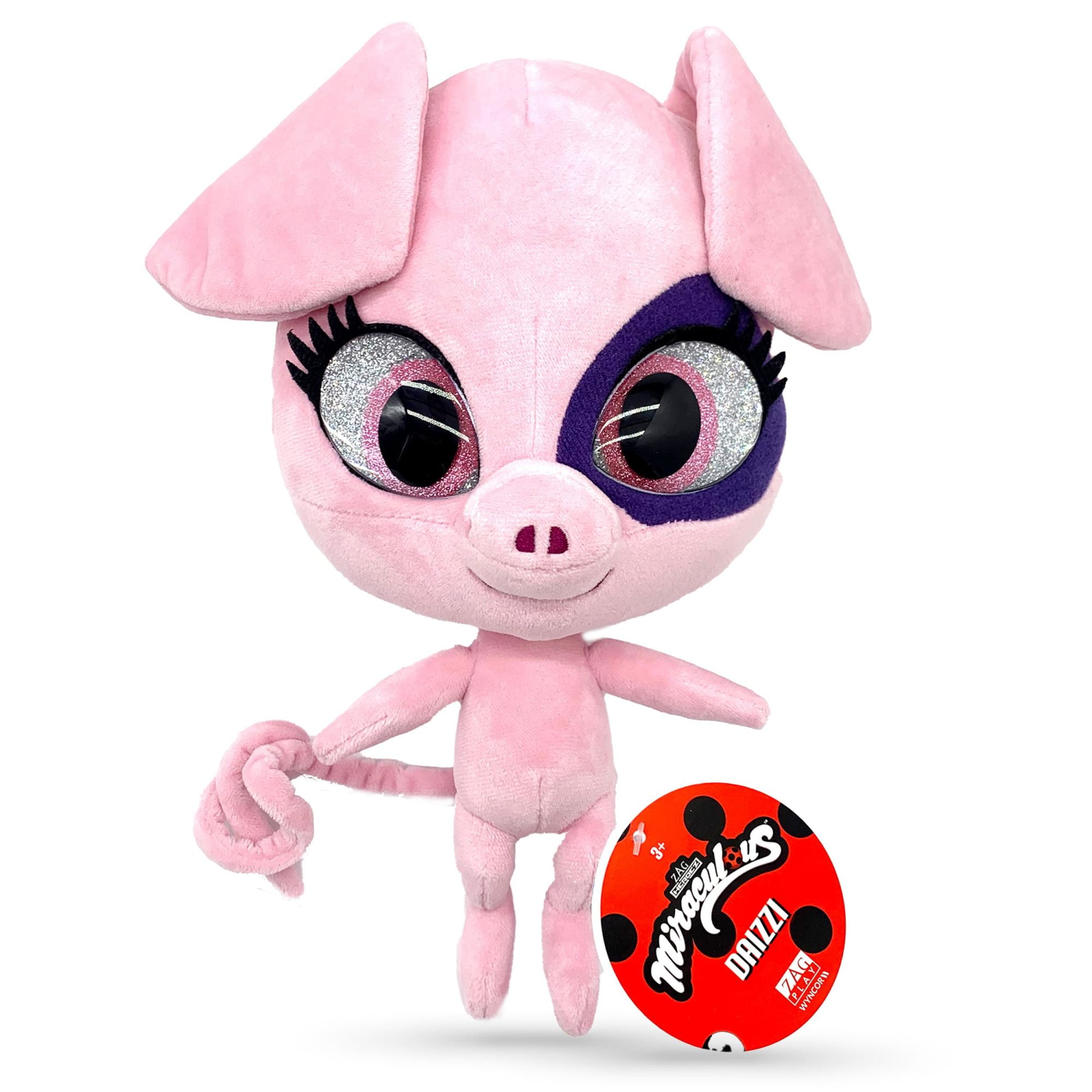 Miraculous Ladybug - Kwami Mon Ami Daizzi, 9-inch Pig Plush Toys for ...