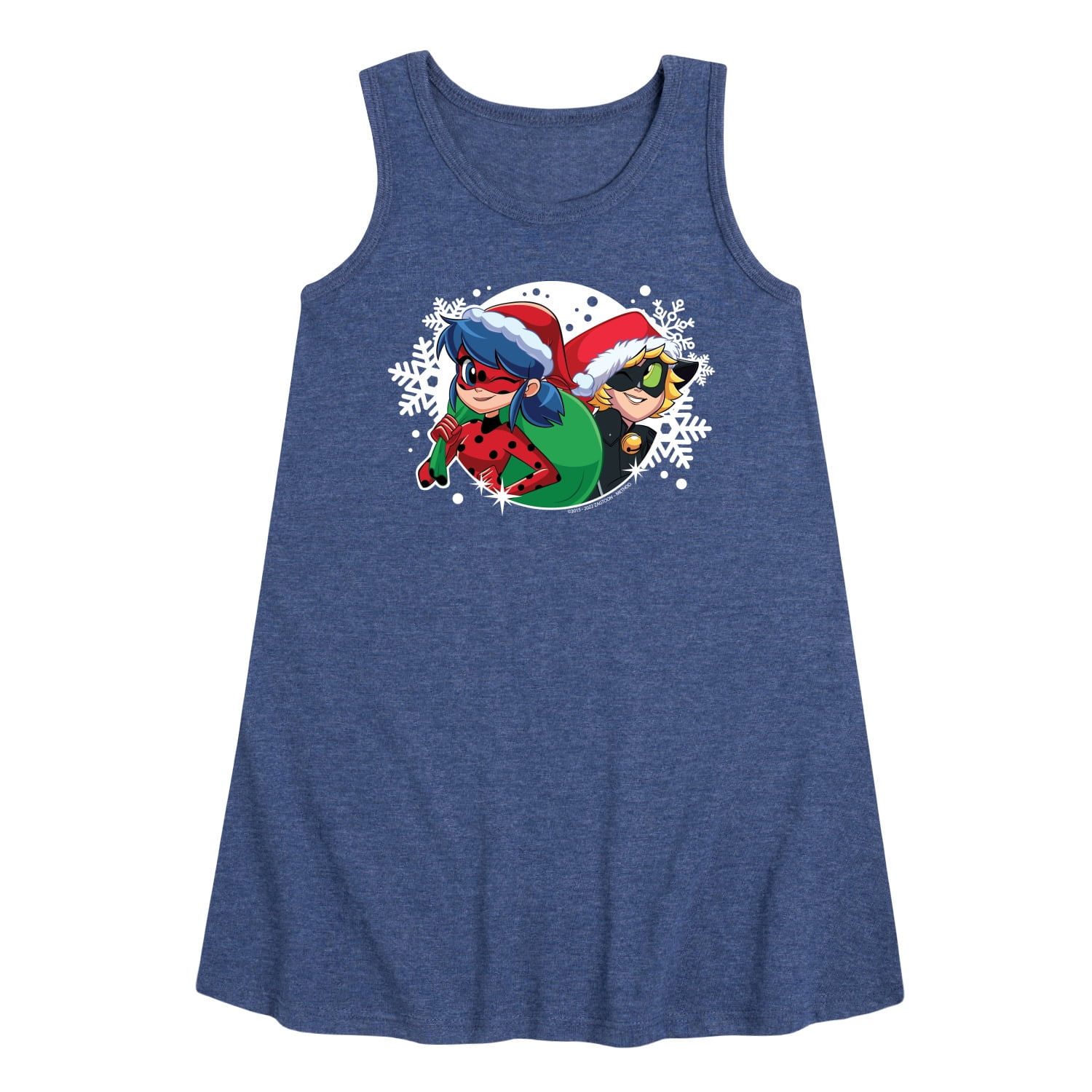 Miraculous Ladybug - Ladybug And Cat Noir Graphic - Youth Girls A-line ...