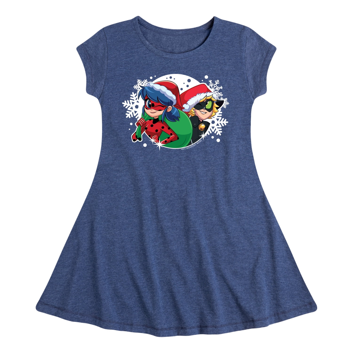 Miraculous Ladybug - Ladybug And Cat Noir Graphic - Youth Girls Fit ...