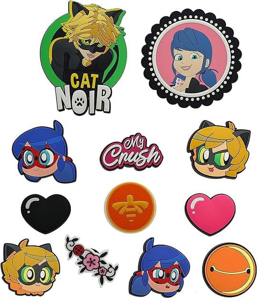 Miraculous Ladybug - Pop n' Swop 12 Assorted Ladybug and Cat Noir ...