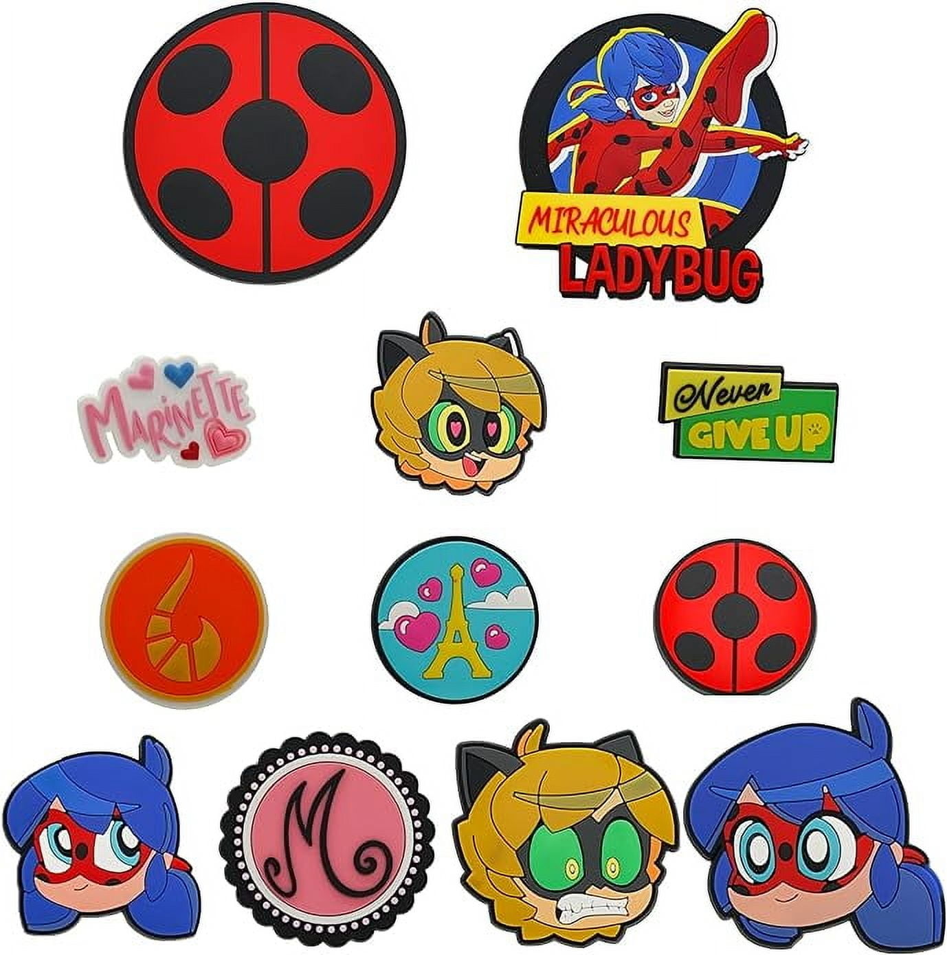 Miraculous Ladybug - Pop n' Swop 12 Assorted Ladybug and Cat Noir ...