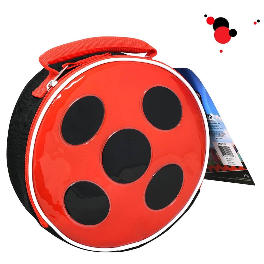 UPD Miraculous Ladybug Round Lunch Bag, Durable, Bold Colors and ...