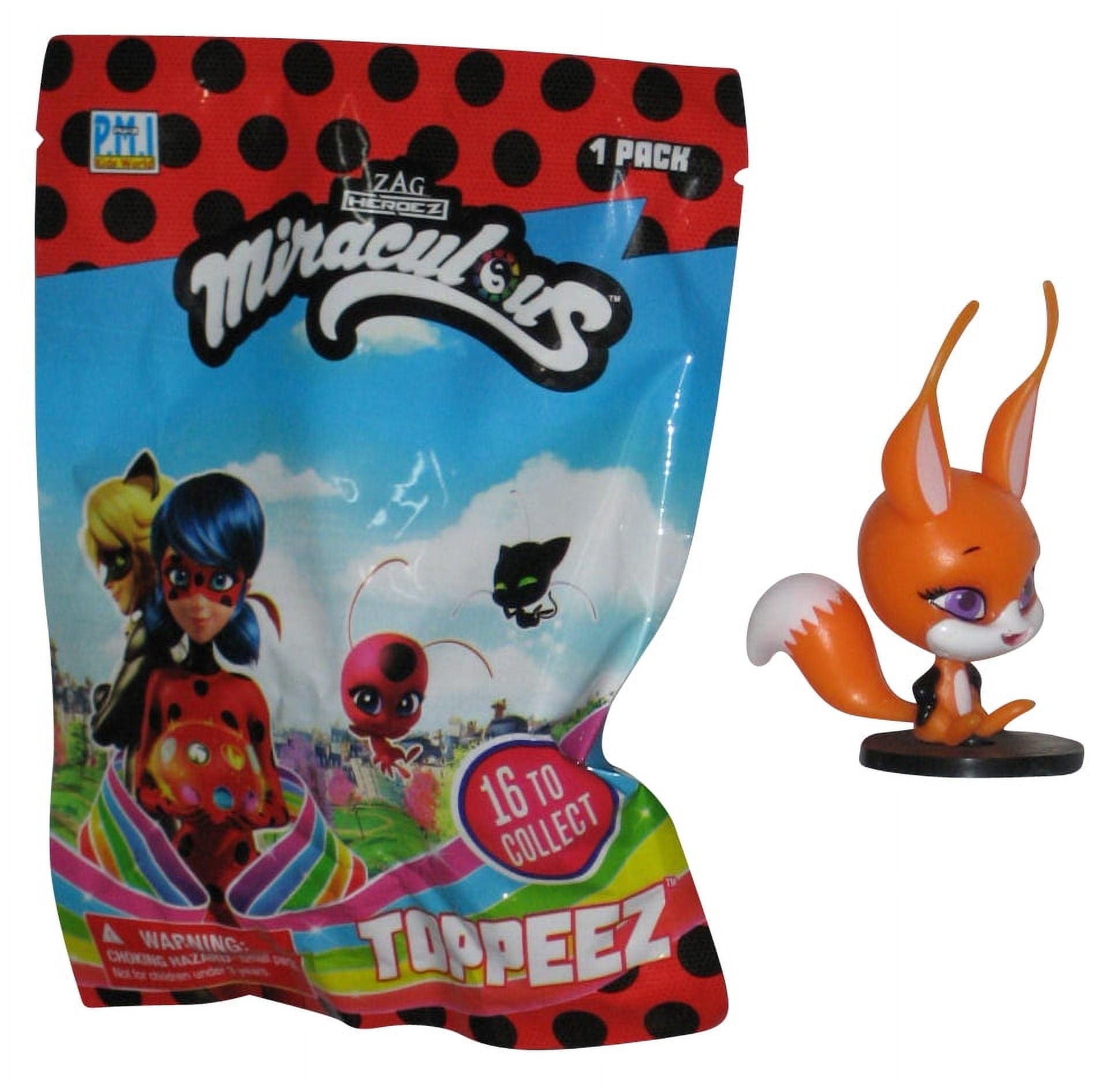 Miraculous Ladybug Trixx Kwami Toppeez (2021) PMI Kids World Orange Fox ...