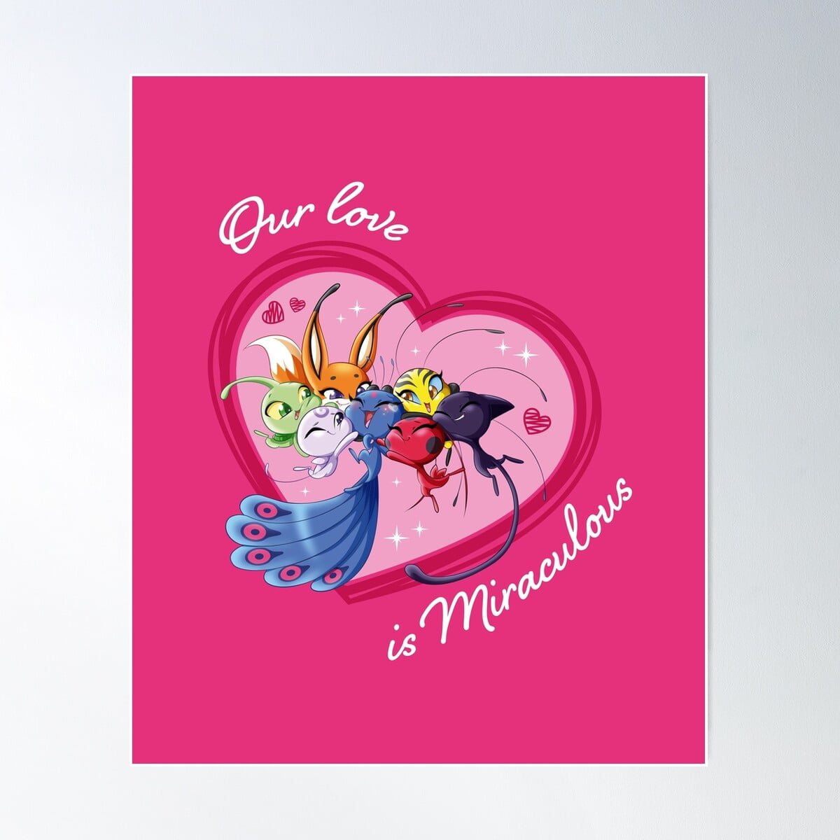 Miraculous Ladybug - Valentine'S Day Collection - Kwamis Love Is ...